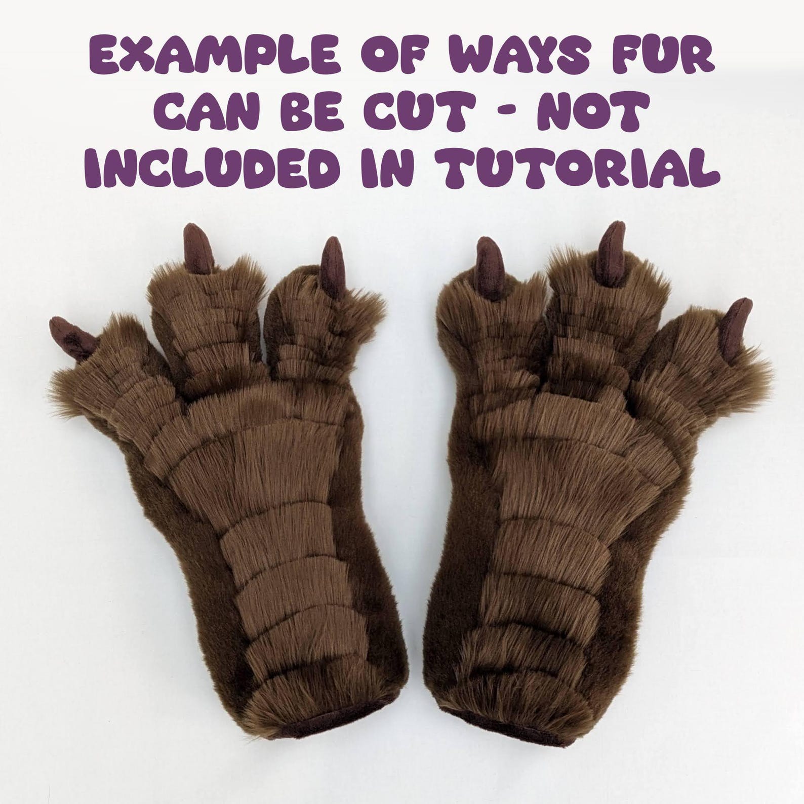 Bird Reptile Dinosaur Raptor Paw Pattern Tutorial for Fursuits and ...