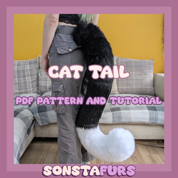 Furry Cat Tail - Etsy