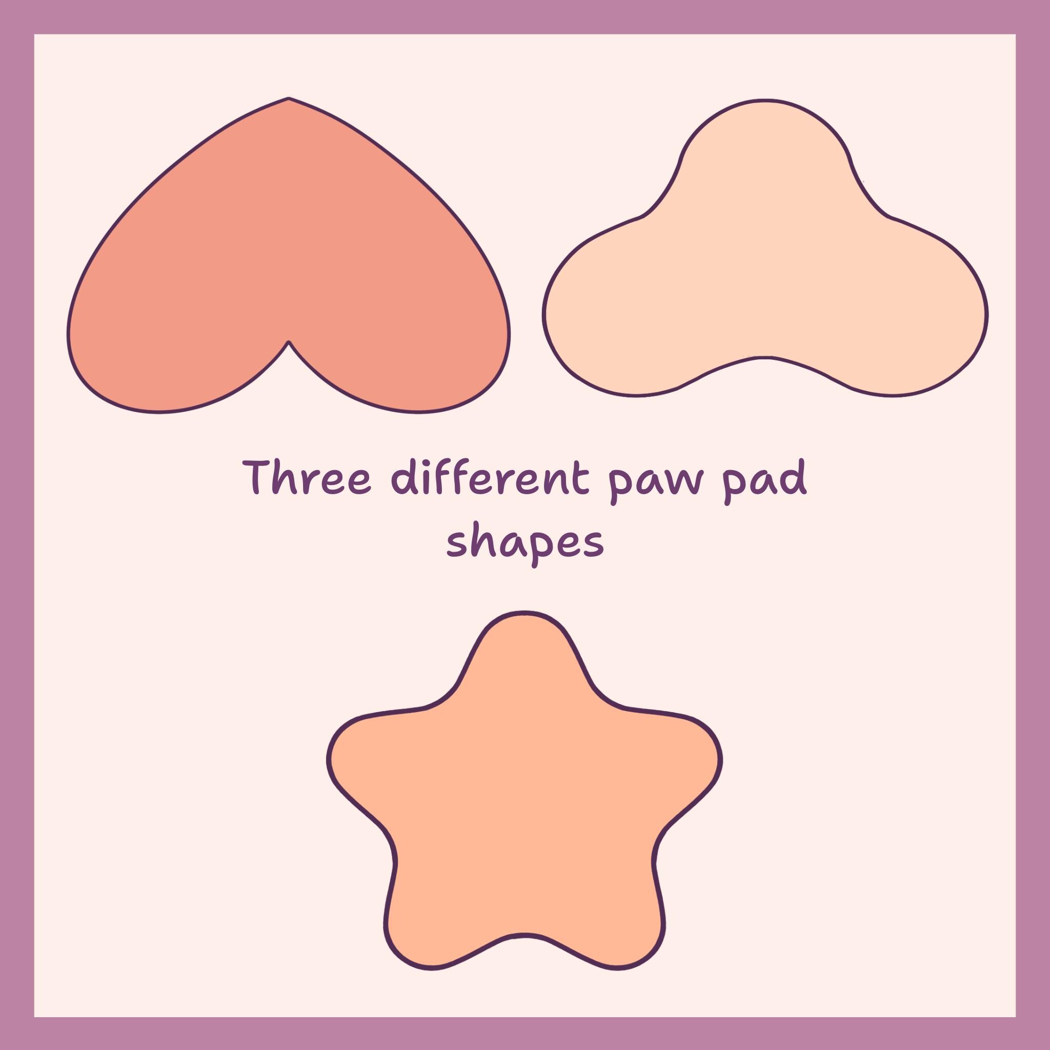 Fursuit Mitten Paws Pattern: Furry Paws Tutorial (PDF Download) - Etsy