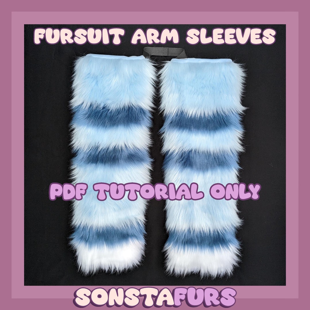 Fursuit Lined Arm Sleeves Tutorial PDF - Etsy