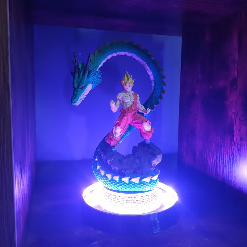 Dragon Ball Z Lamp - Etsy