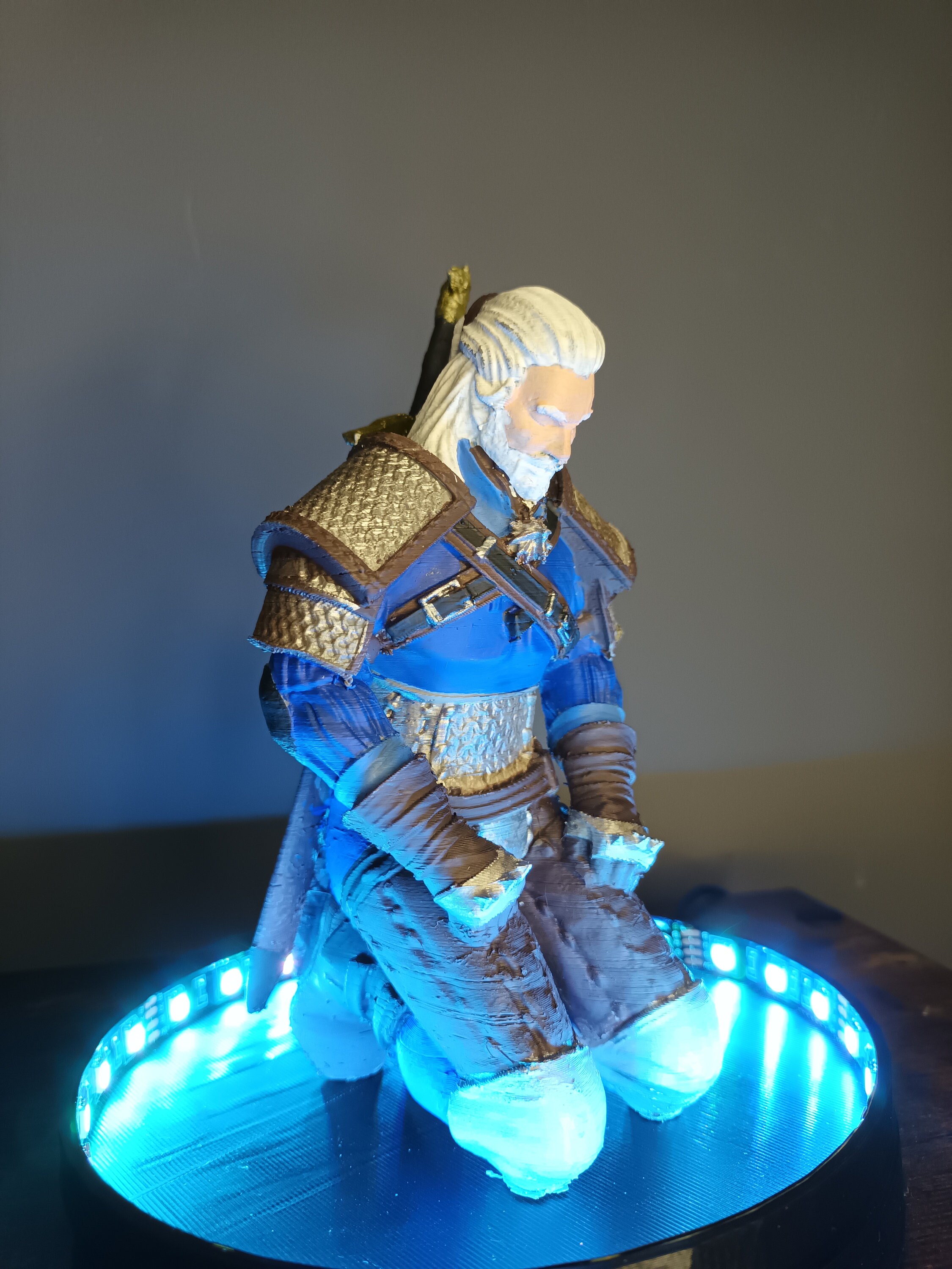 Geralt Witcher LED LAMP - Etsy