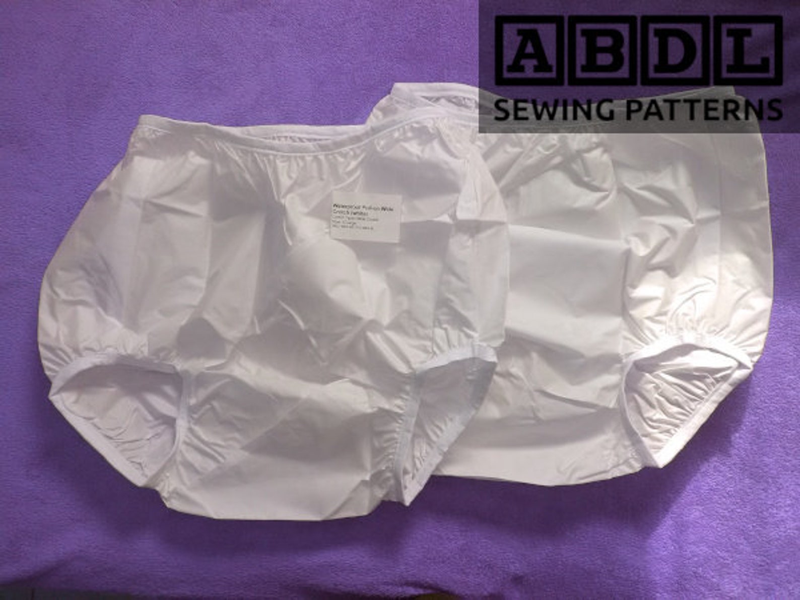 WC1XS- ABDL Sewing Pattern Pack - Size Xsmall,wide Crotch(wc): Adult ...