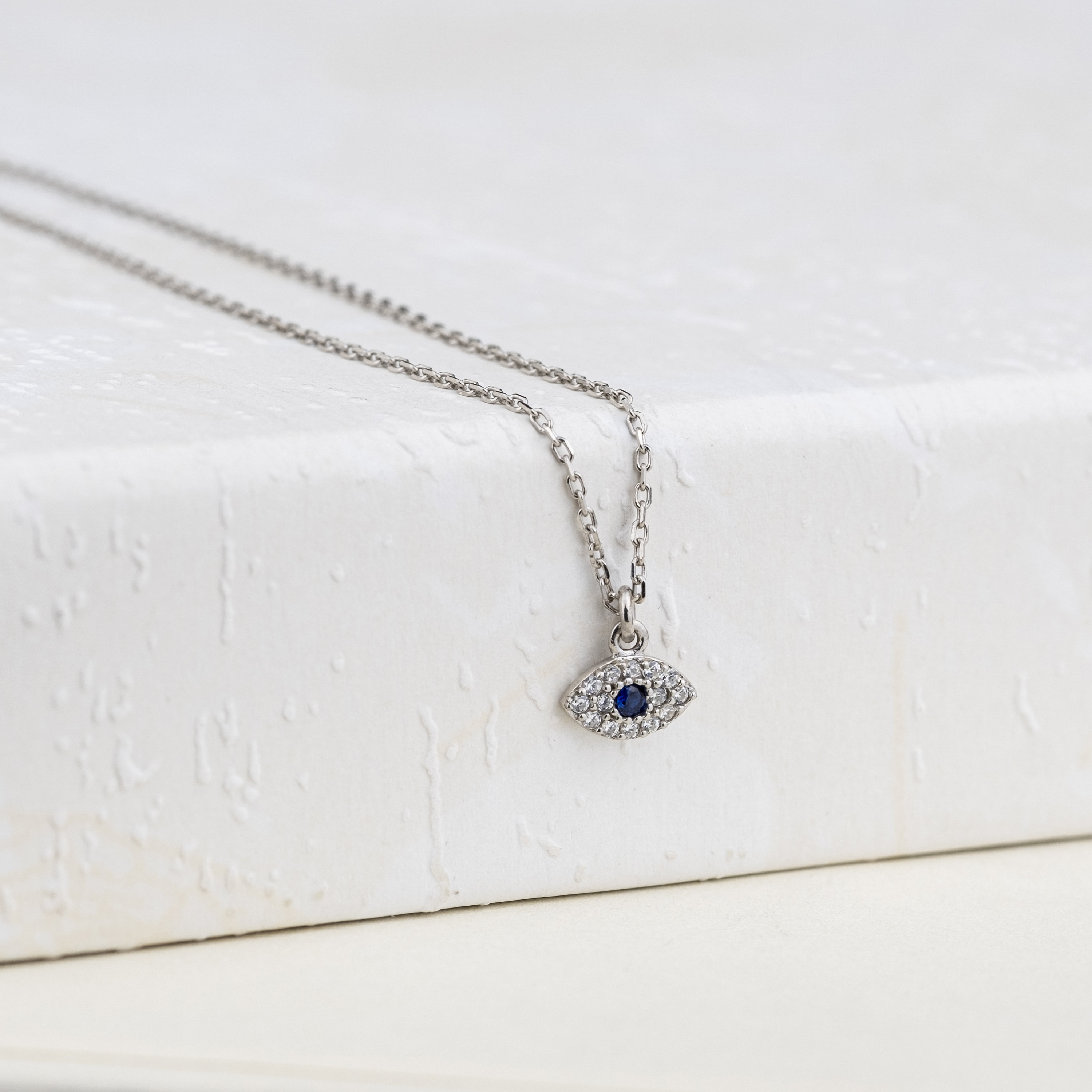 Evil Eye Ward Necklace, Guardian Eye Jewelry, Christmas Gift, Gift for ...