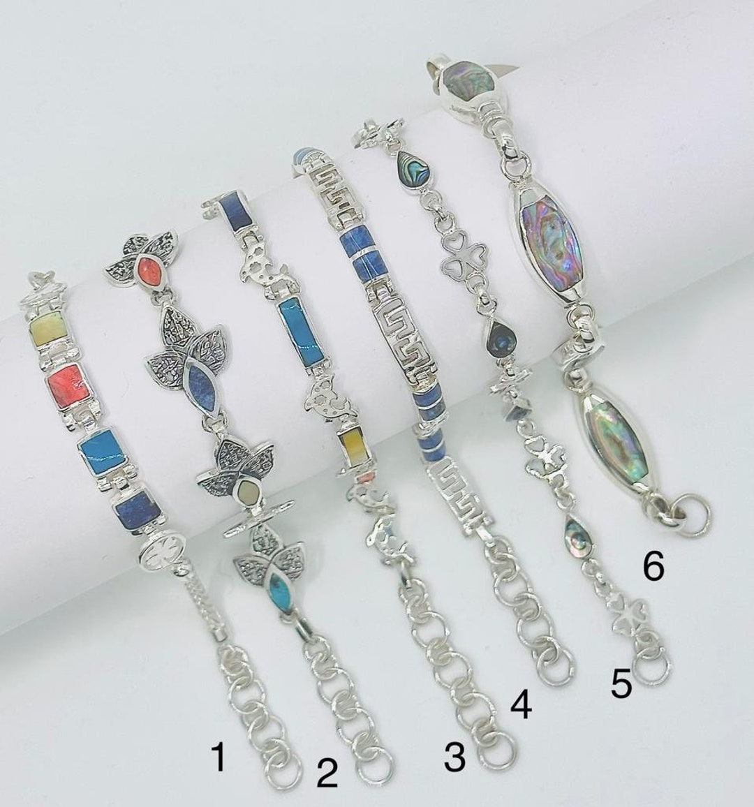 Peruvian Silver Bracelets, 925 Silver Bracelets, Link Bracelets, Silver ...