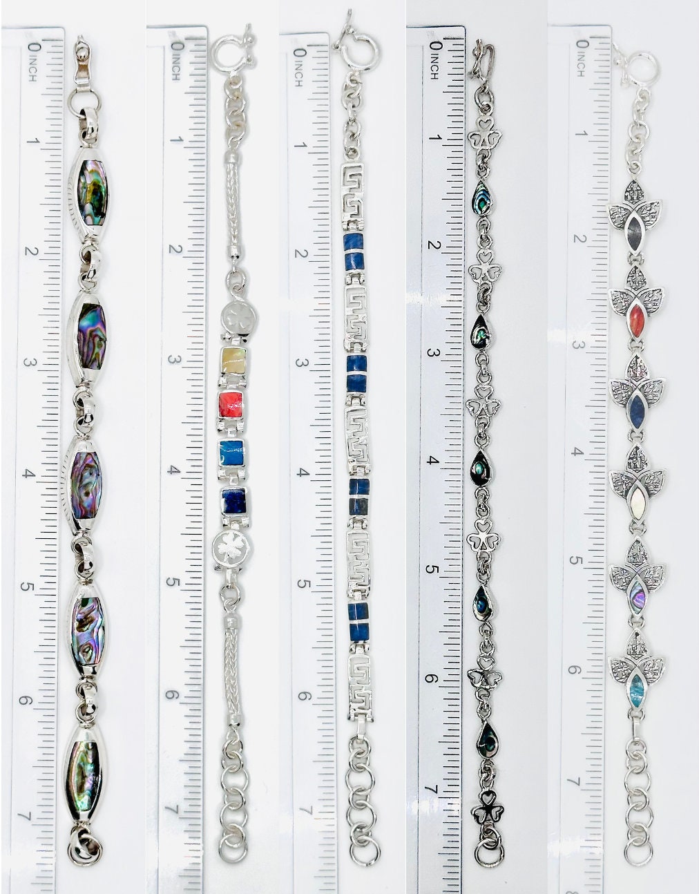 Peruvian Silver Bracelets, 925 Silver Bracelets, Link Bracelets, Silver ...