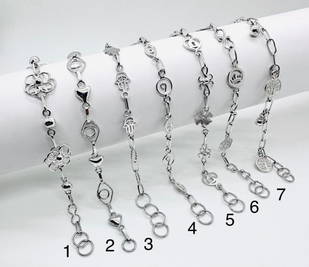 Peruvian Silver Bracelets, 925 Silver Bracelets, Link Bracelets ...