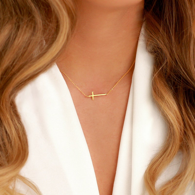 Sideways Cross - Etsy