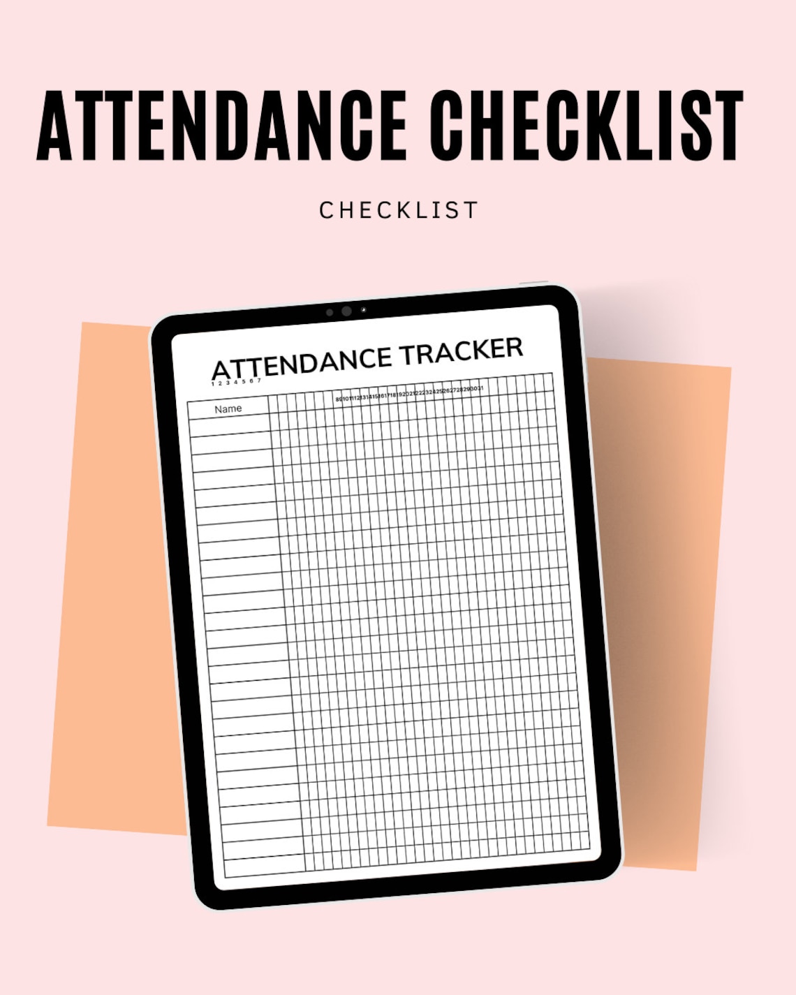 Attendance List, Attendance Sheet, Attendance Cleaning Attendance List ...
