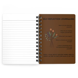 Self-reflection Spiral Bound Journal - Etsy