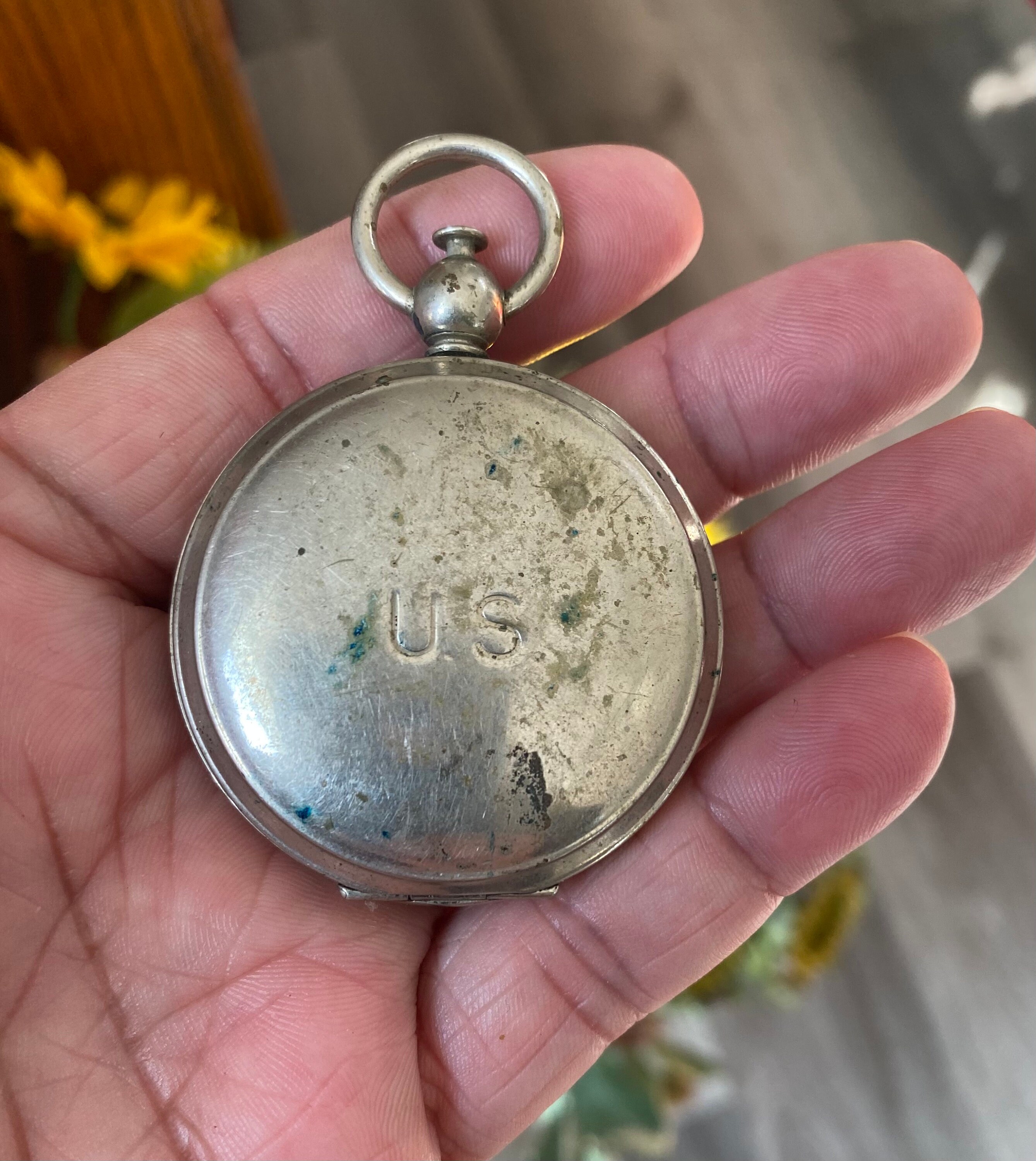 Vintage Wittnauer WW1/ WW2 Pocket Compass - Etsy