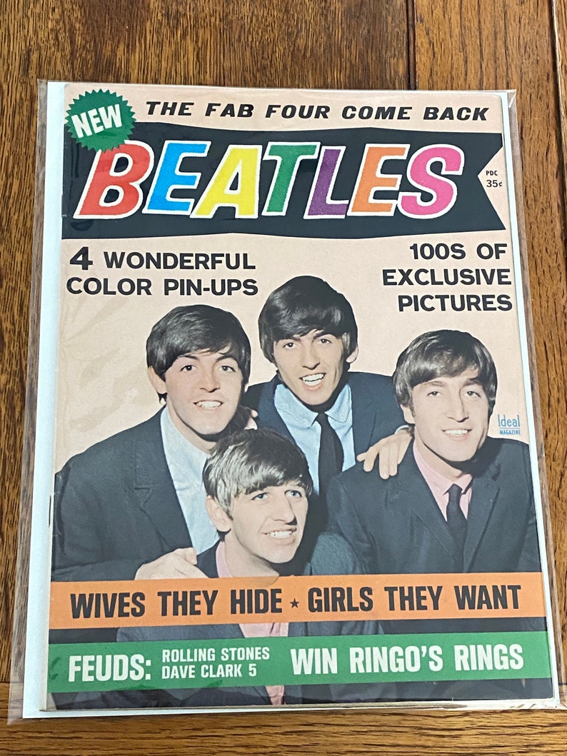 Magazine, 1964 Beatles Magazine - Etsy