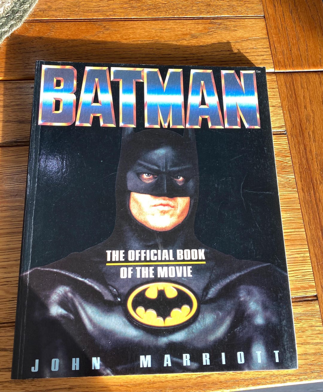 Book,batman, the Official Book of the Movie,” 1989 Paperback - Etsy