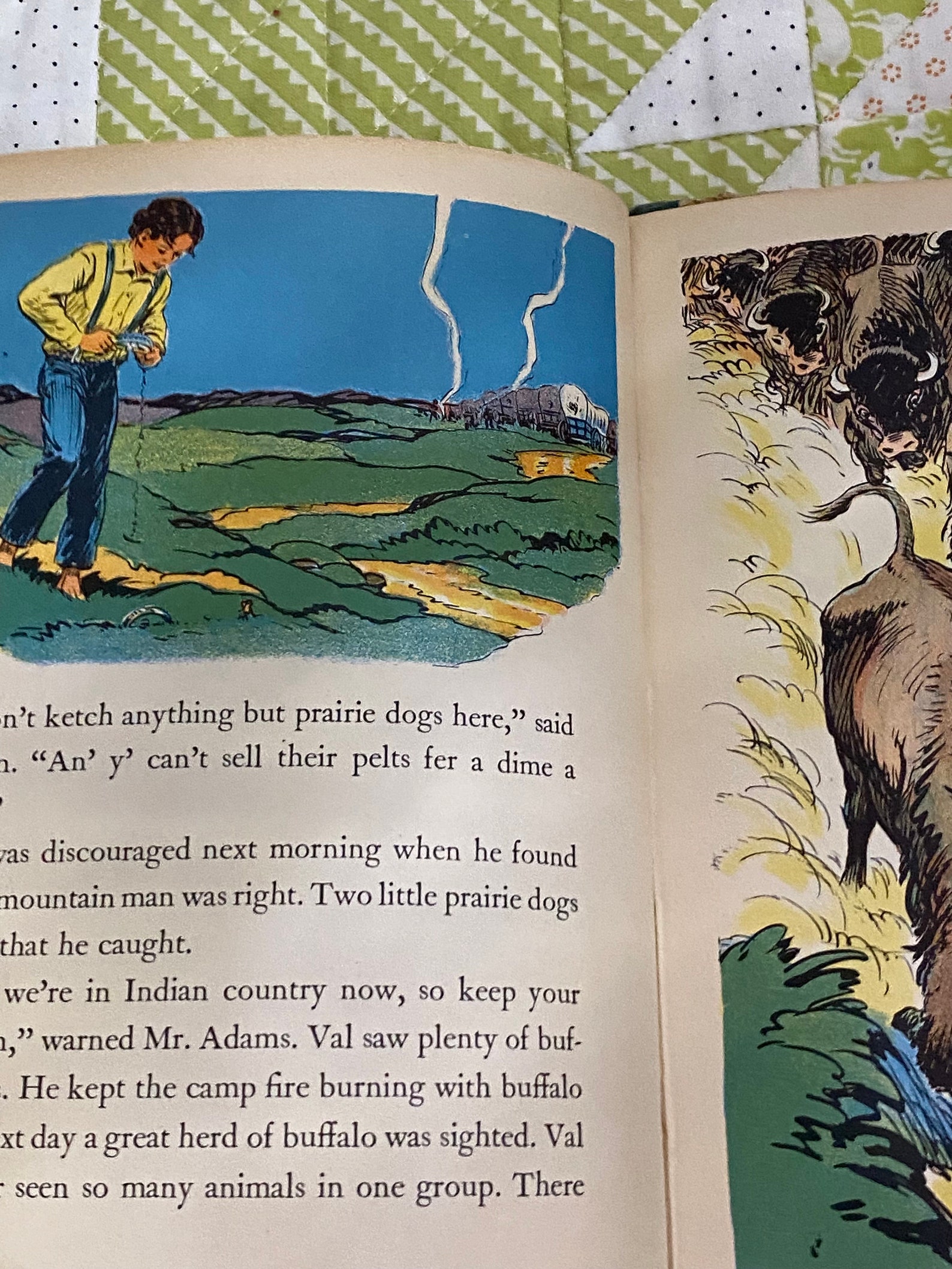 Book, Val Rides the Oregon Trail, by Sanford Tousey , 1939 First ...