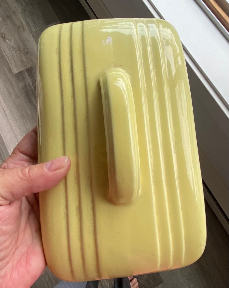 Refrigerator Lid 1930s Westinghouse Yellow Pottery - Etsy
