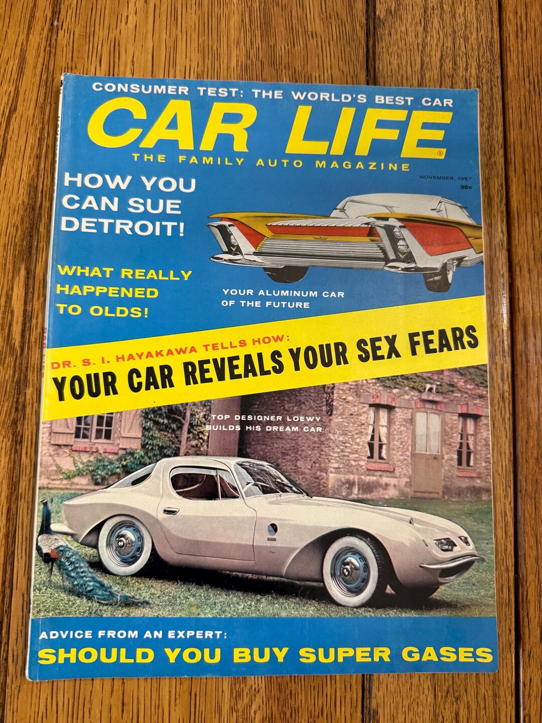Car Life Magazine 1957 - Etsy
