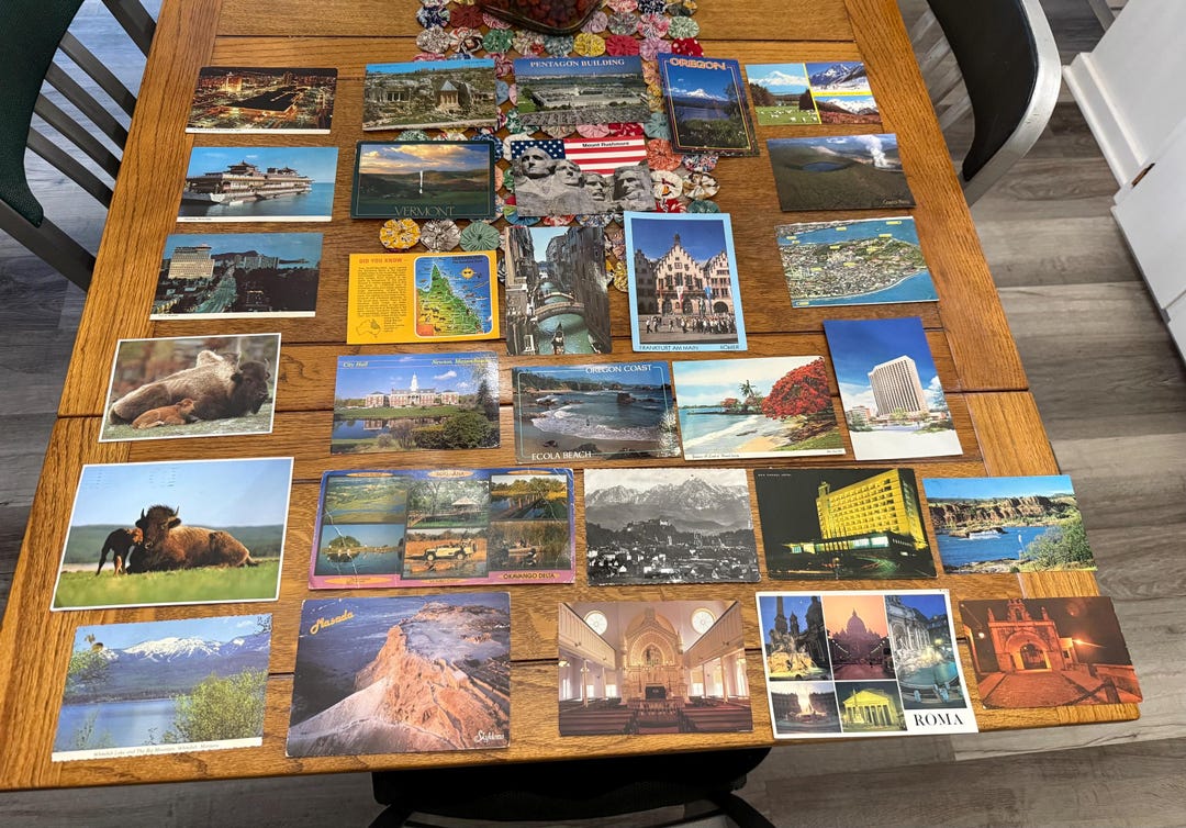Vintage Postcards 1980’s-1990’s Lot - Etsy