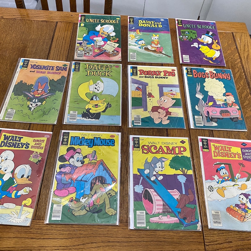 Vintage Comic Book - Etsy