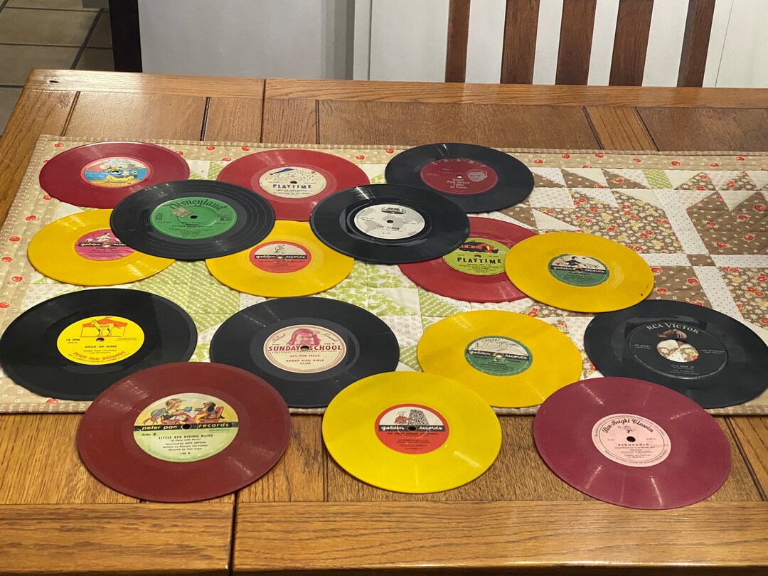 Vinyl 1950’s 78rpm Children’s Records Lot of 16 ( No Sleeves) - Etsy