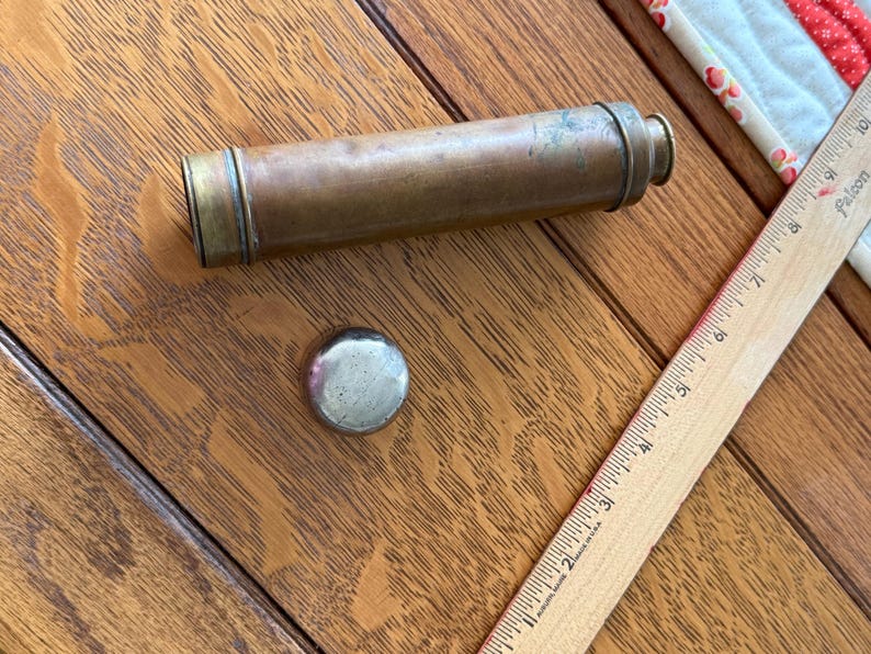 1860-1865 Civil War Spy Scope, Slider Telescope, Brass as is Condition ...