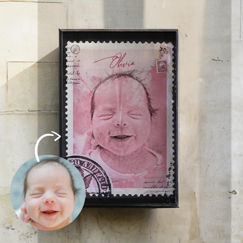 Baby Portrait - Etsy