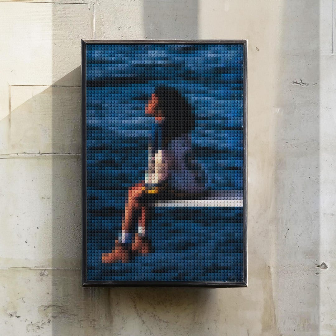 SZA Pixel Art Poster, SOS Album Cover, Custom Music Wall Art, SZA Art ...