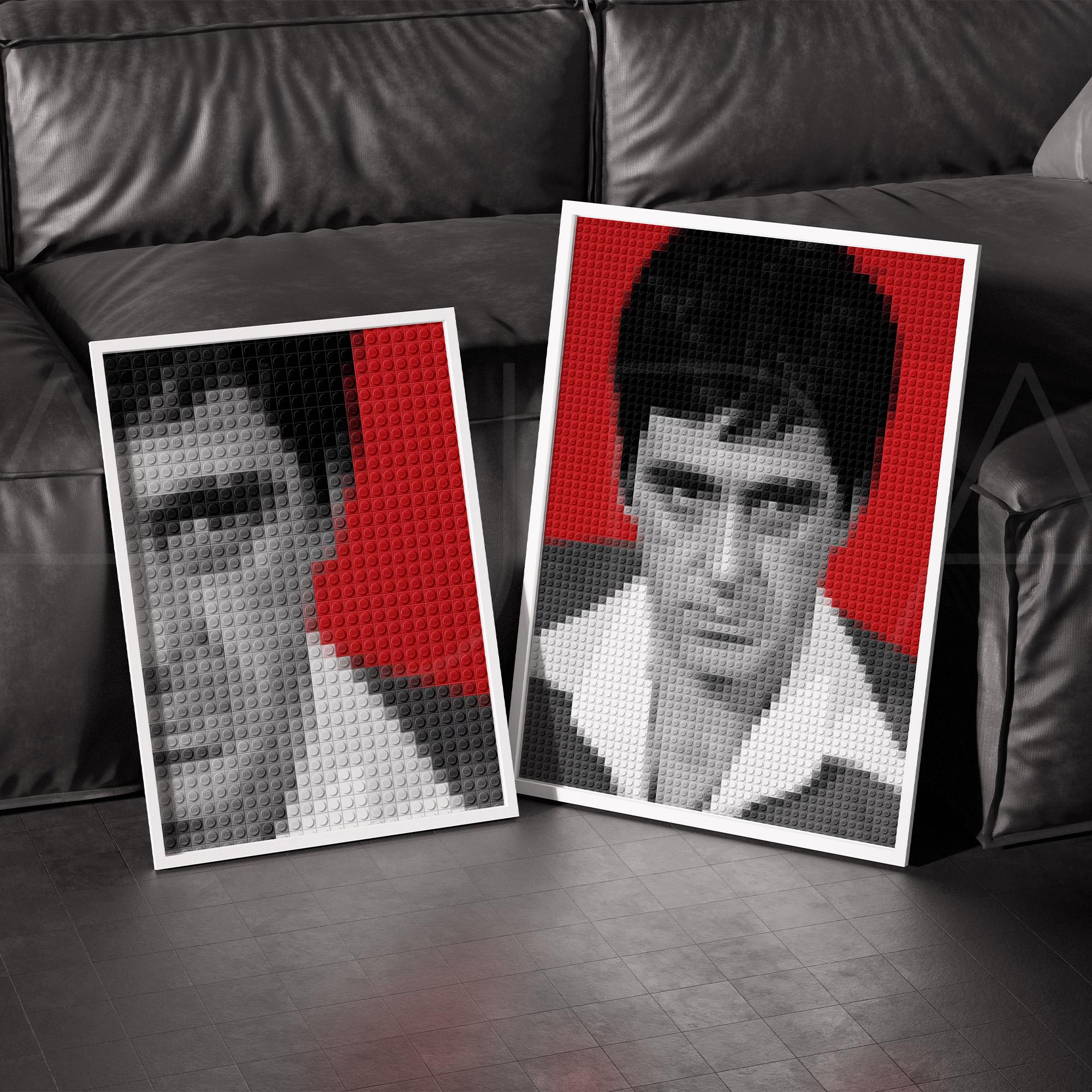Tony Montana Pixel Art, Digital Printable Wall Art, Scarface Movie ...