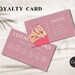 Editable Nail Tech Business Card Template, Nails Business Card With QR ...