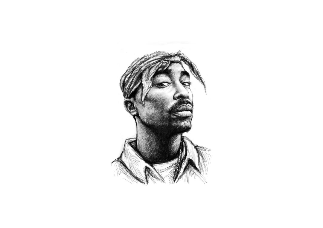 Tupac Wall Poster - Etsy