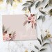 Boho Thank You Card, Boho Floral Thank You, Bridal Thank You Note, Baby ...