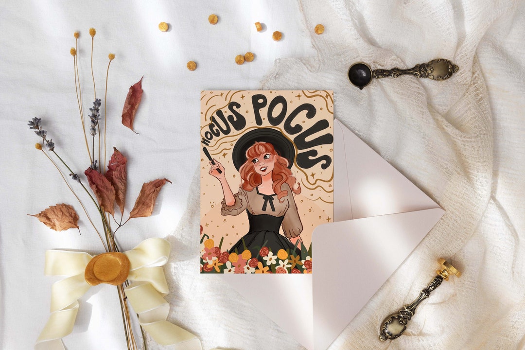 Hocus Pocus Halloween Card Digital Download - Etsy