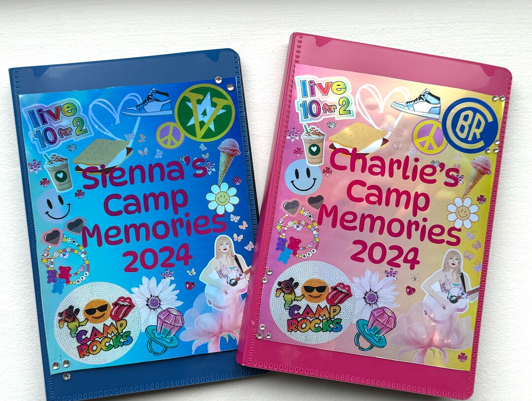 Personalized Sleepaway Camp Photo Album Picture Frame Camp Personalized ...