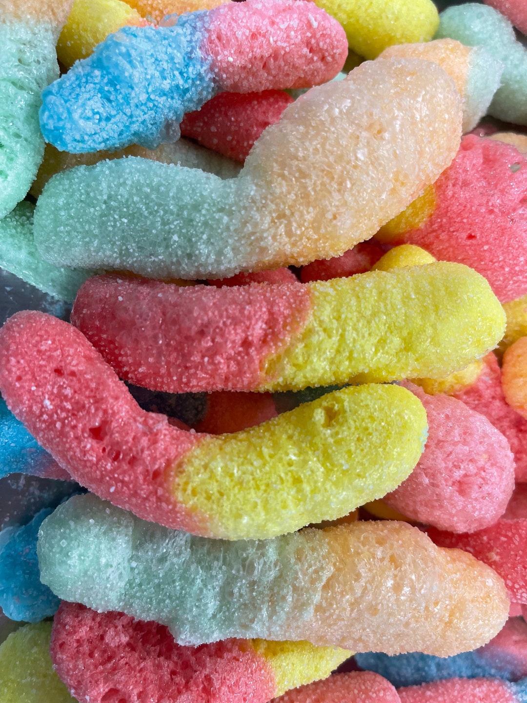 Freeze Dried Puffy Worm - Etsy