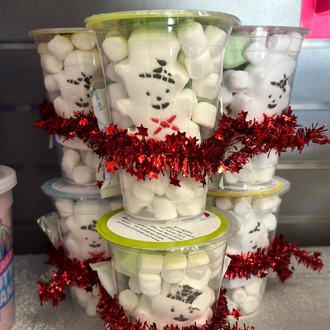 Freeze Dried Marshmallows Hot Chocolate Snowman - Etsy