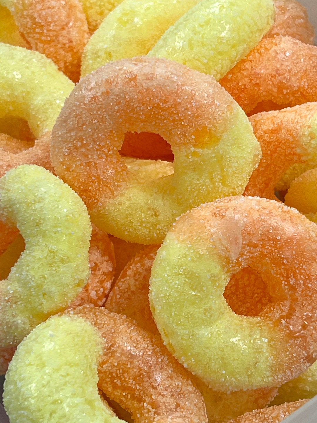 Just Peachy Freeze Dried Rings - Etsy