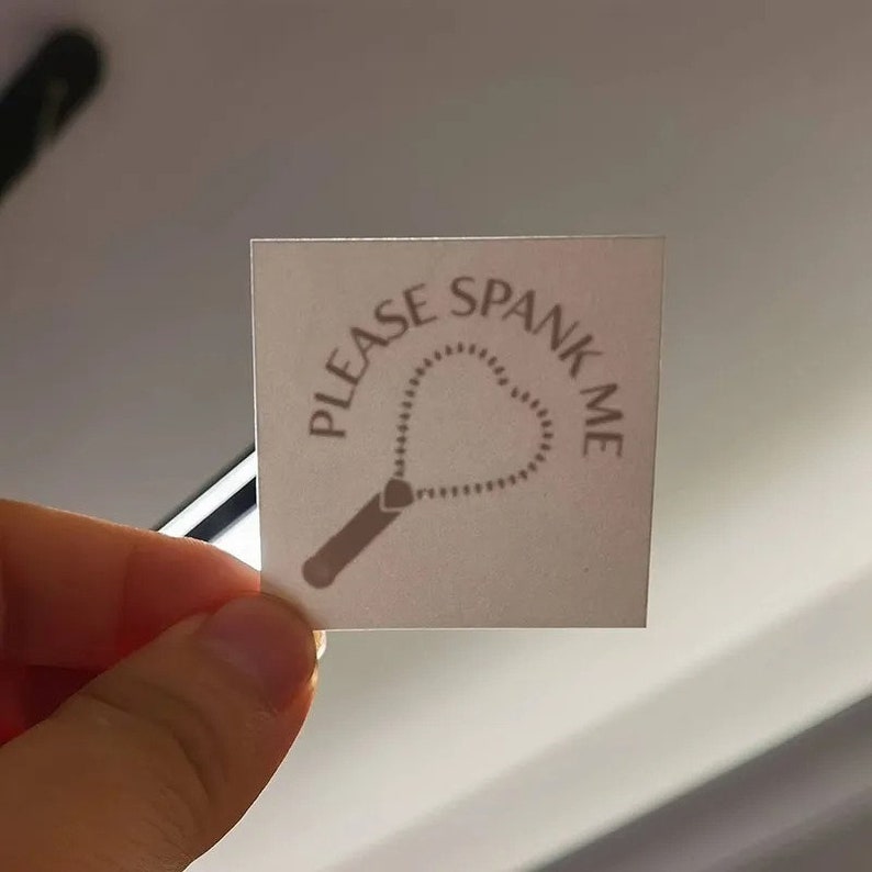 Please Spank Me Cute Temporary Tattoo 10 Pack Etsy