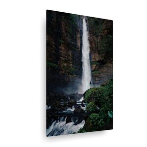 Chasing Waterfalls Vertical Metal Art - Etsy