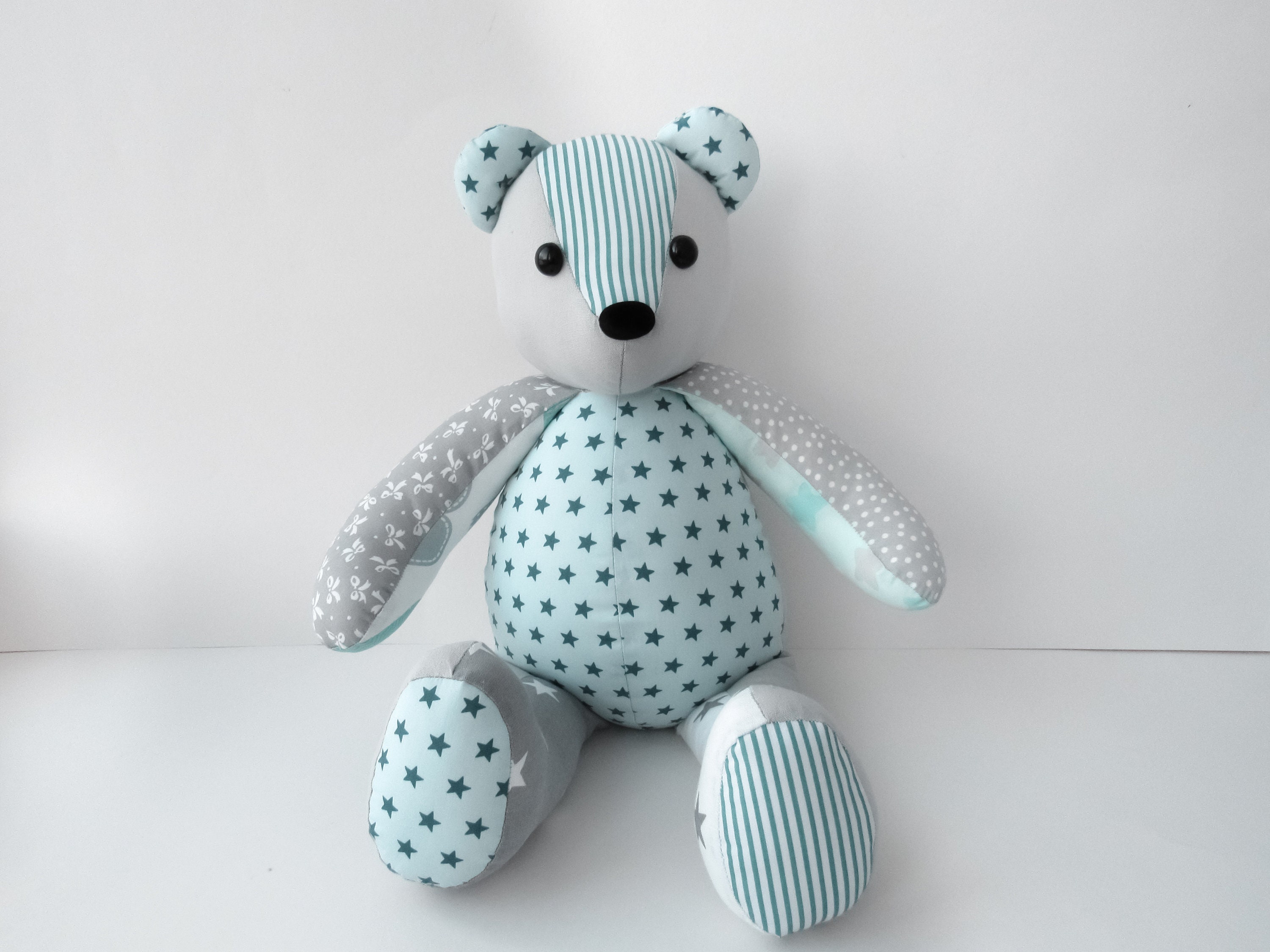 Memory Bear Sewing Pattern PDF , Teddy Bear Pattern , Build a Memorial ...
