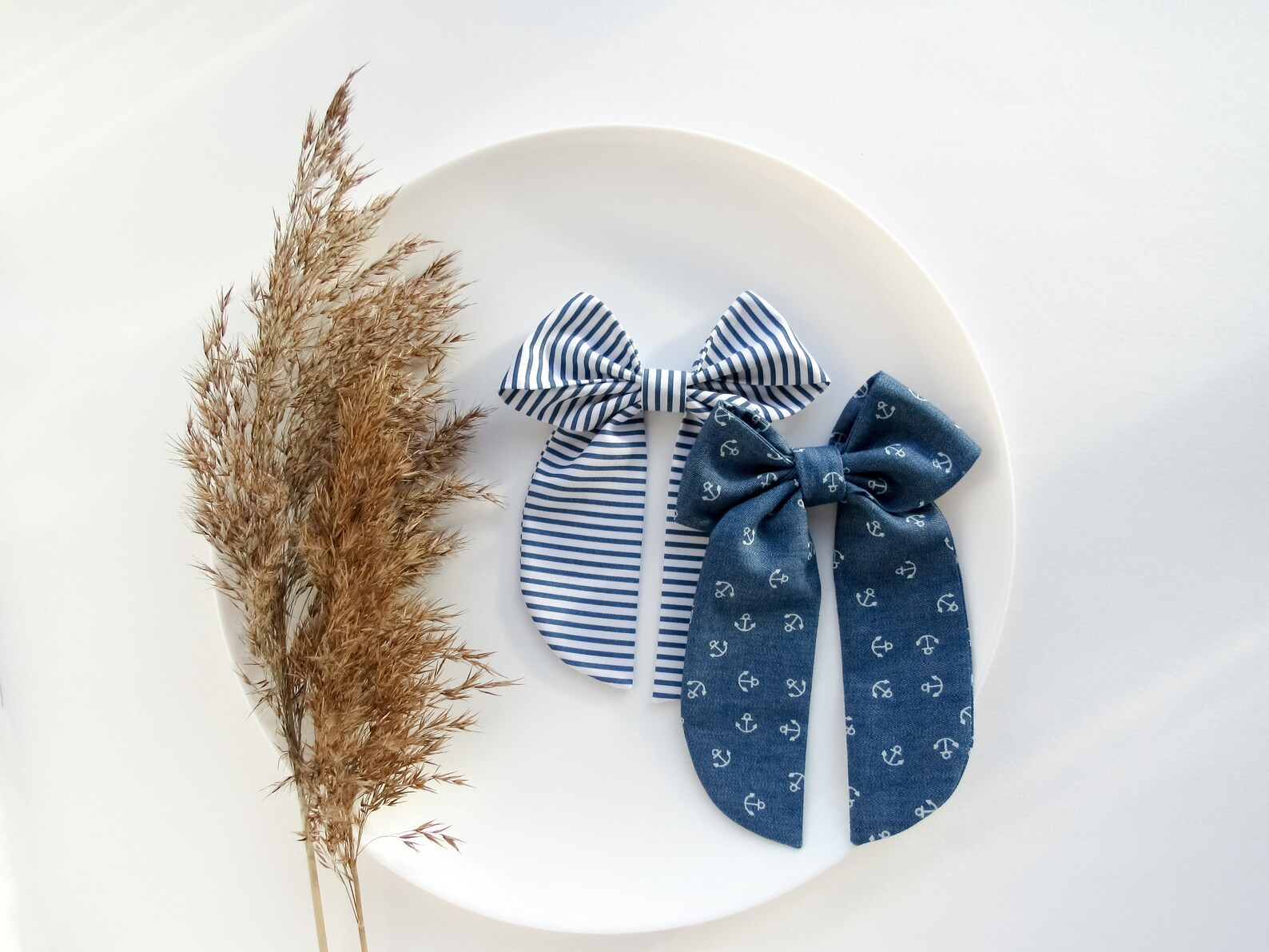 DIY Sailor Hair Bow Sewing Pattern, 3 Sizes (PDF Pattern) - Etsy