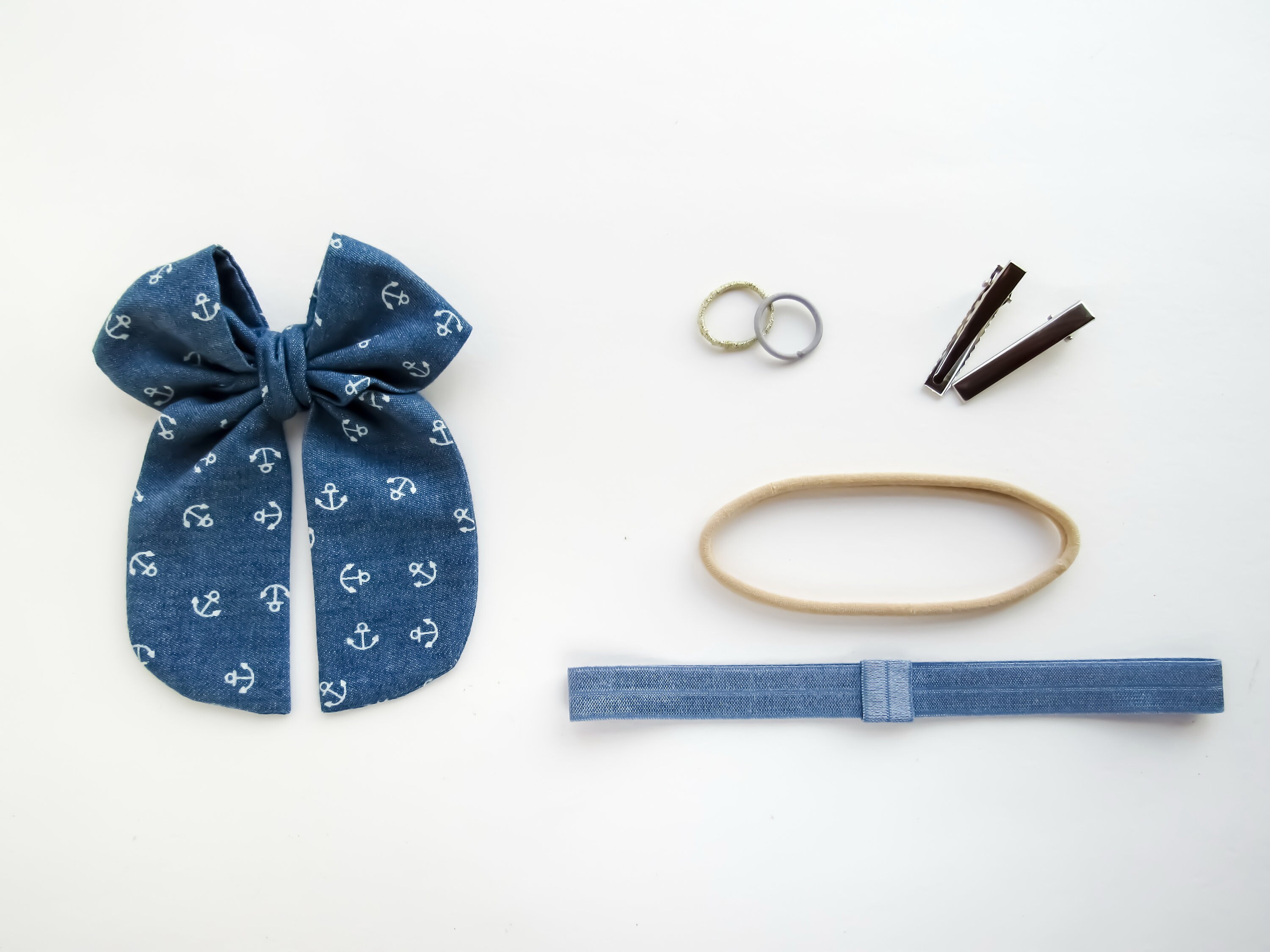 Christmas Bow Sewing Pattern PDF Do It Yourself Sailor Bows in 3 Sizes ...