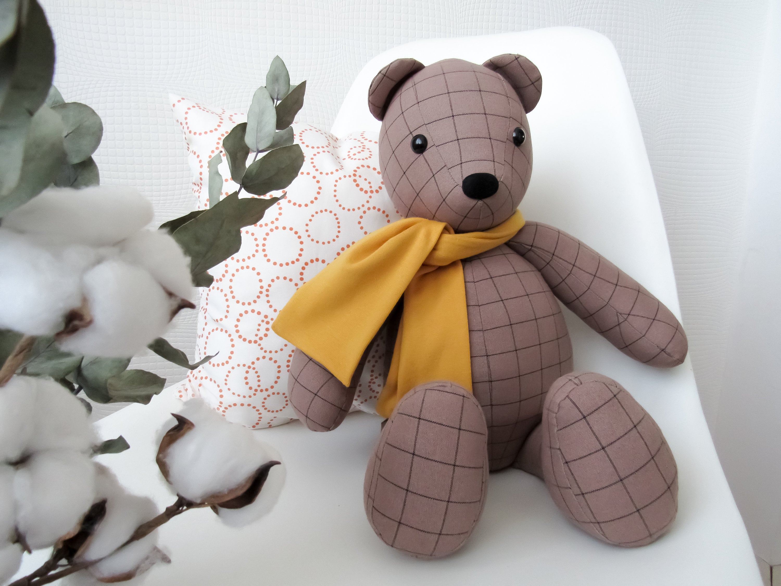 Memory Bear Sewing Pattern: DIY Keepsake Teddy Bear (PDF Download) - Etsy