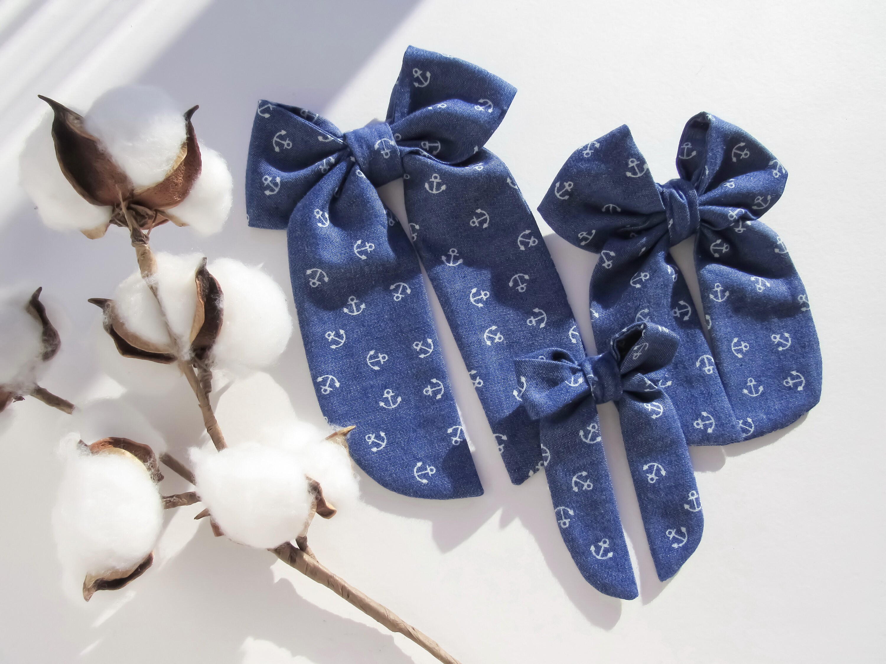 Sailor Bow Sewing Pattern PDF: DIY Hair Bows (3 Sizes) - Etsy