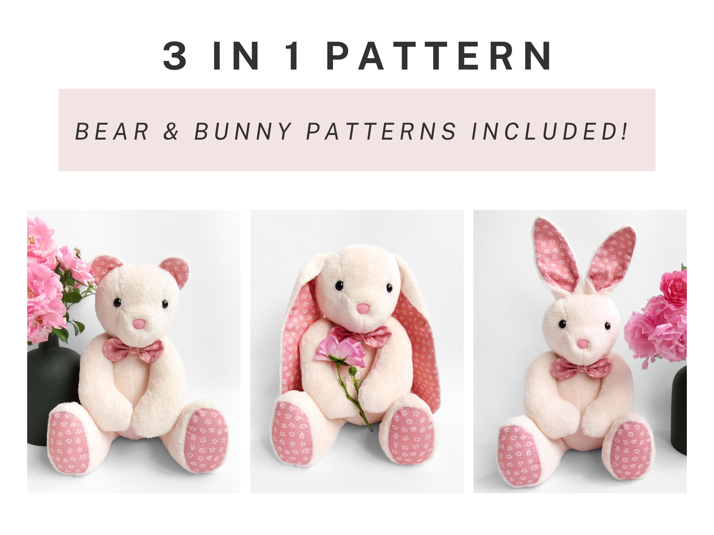 Memory Bear Pattern Pdf , Keepsake Teddy Bear Tutorial and Video ...