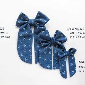 Sailor Bow Sewing Pattern PDF: DIY Hair Bows (3 Sizes) - Etsy