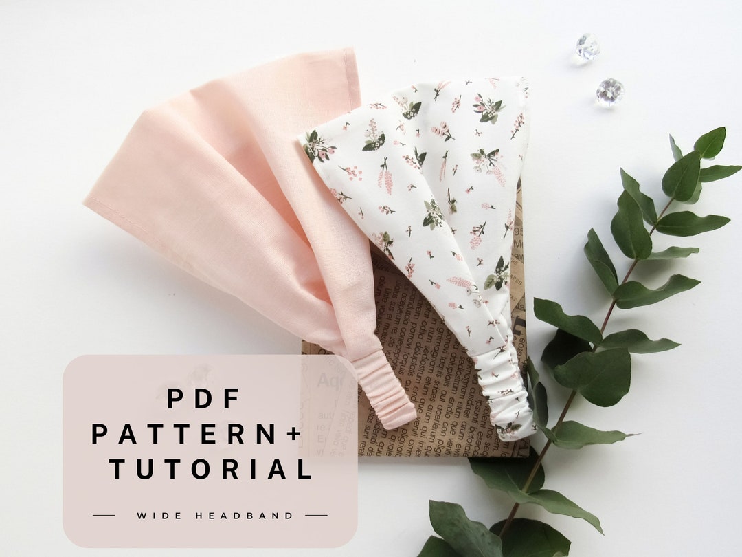 Hair Kerchief Pattern PDF, Baby Sewing Pattern , Do It Yourself ...
