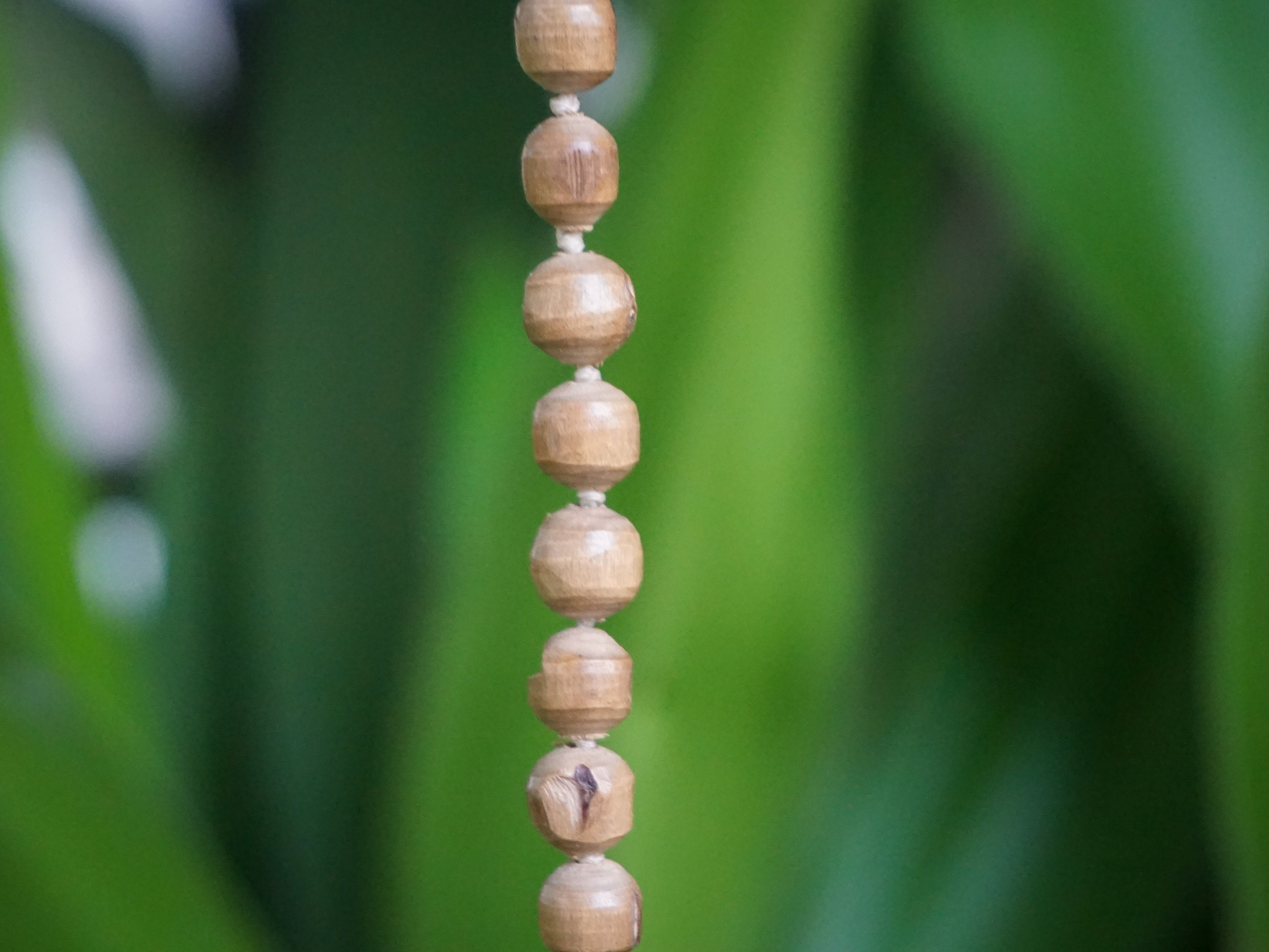 100% Natural Handmade 108 Beads Tulsi Jaap Mala, Tulasi Beads Rosary ...