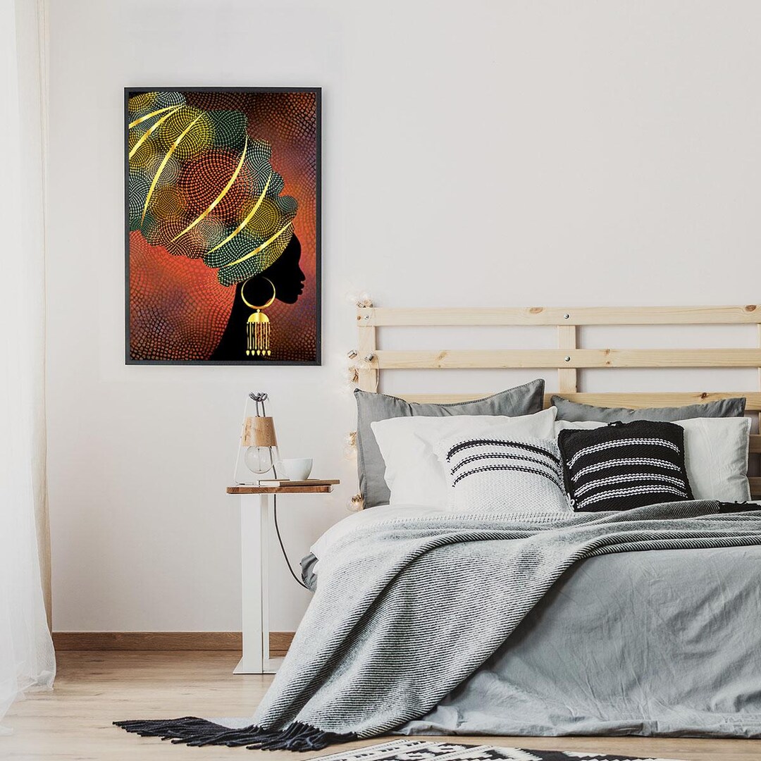 Colorful African Ethnic Art: Digital Download | Vibrant Tribal Design ...