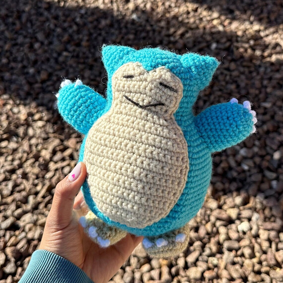Crochet Snorlax - Etsy