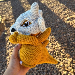 Crochet Cubone - Etsy