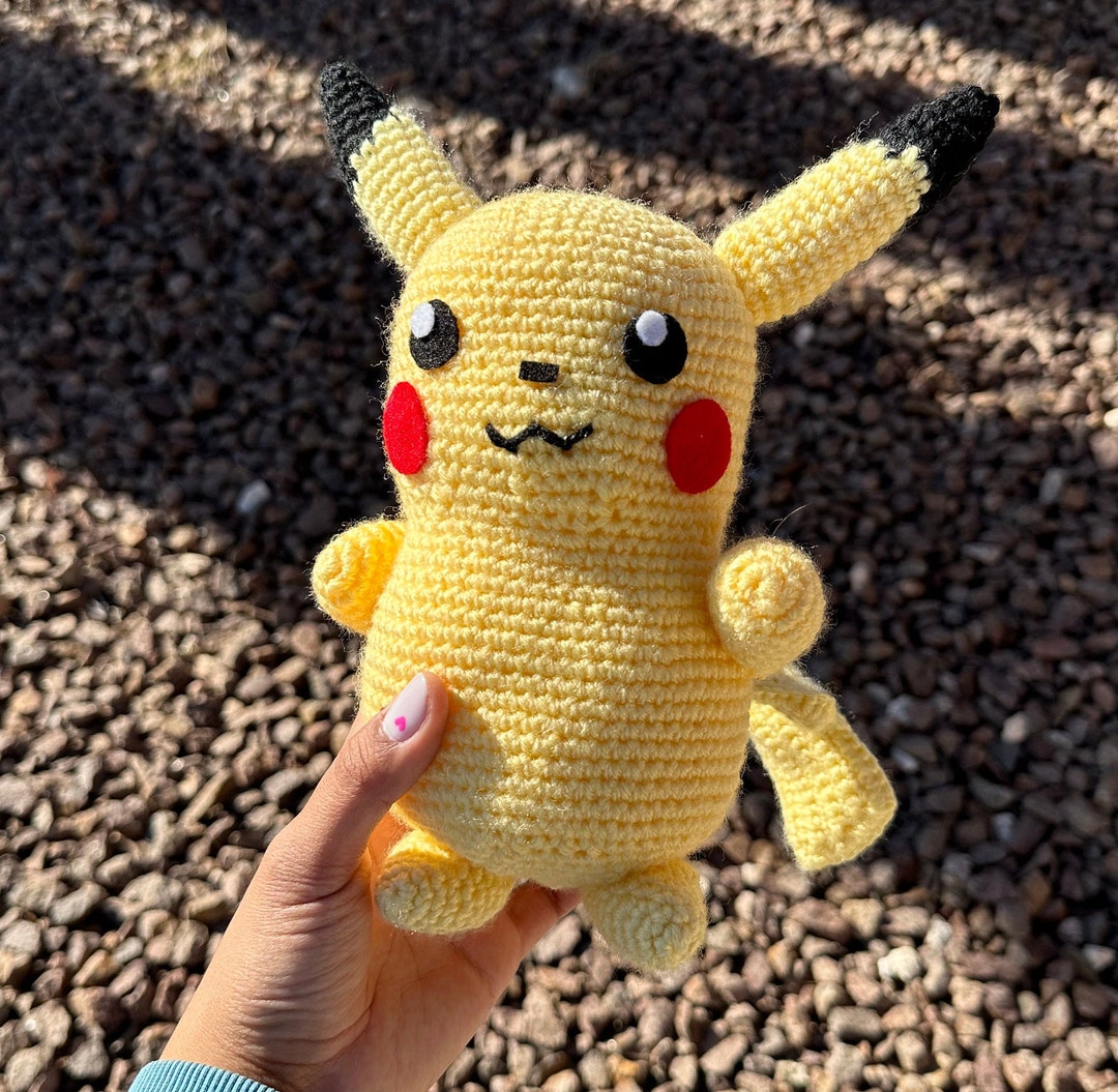 Crochet Pikachu - Etsy